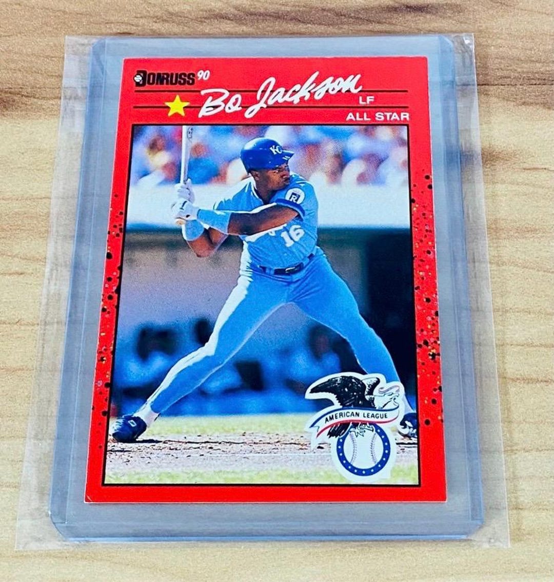 1990 Donruss Bo Jackson ALL Star baseball Card #650 Vintage Rare NM - Etsy