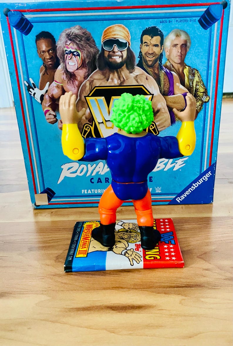 WWE Retro Doink the Clown Mattel Action Figure Hasbro WWF Mint - Etsy