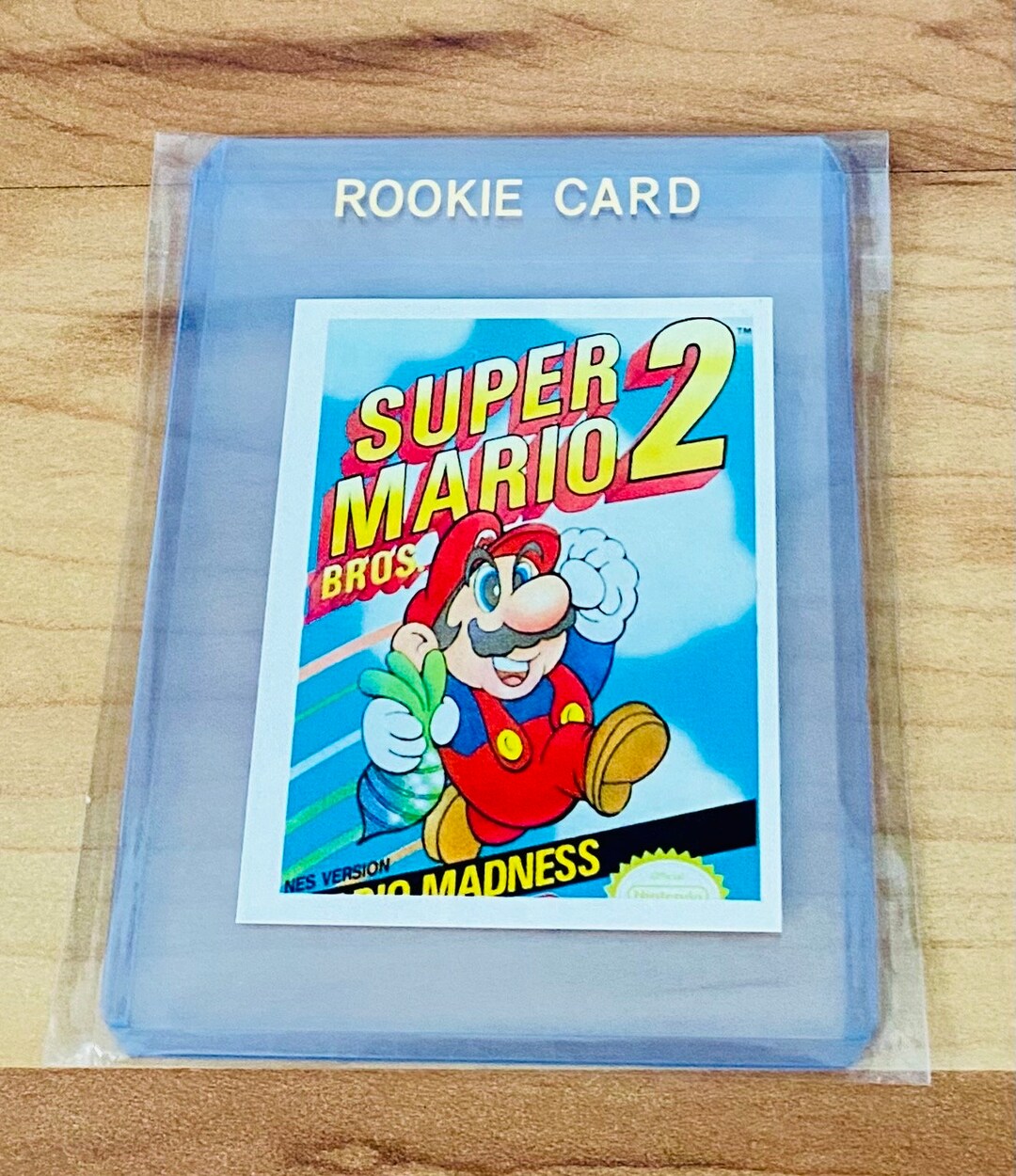 Super Mario Bros. 1992 Merlin Nintendo Sticker Album Cover Sticker 2 ...