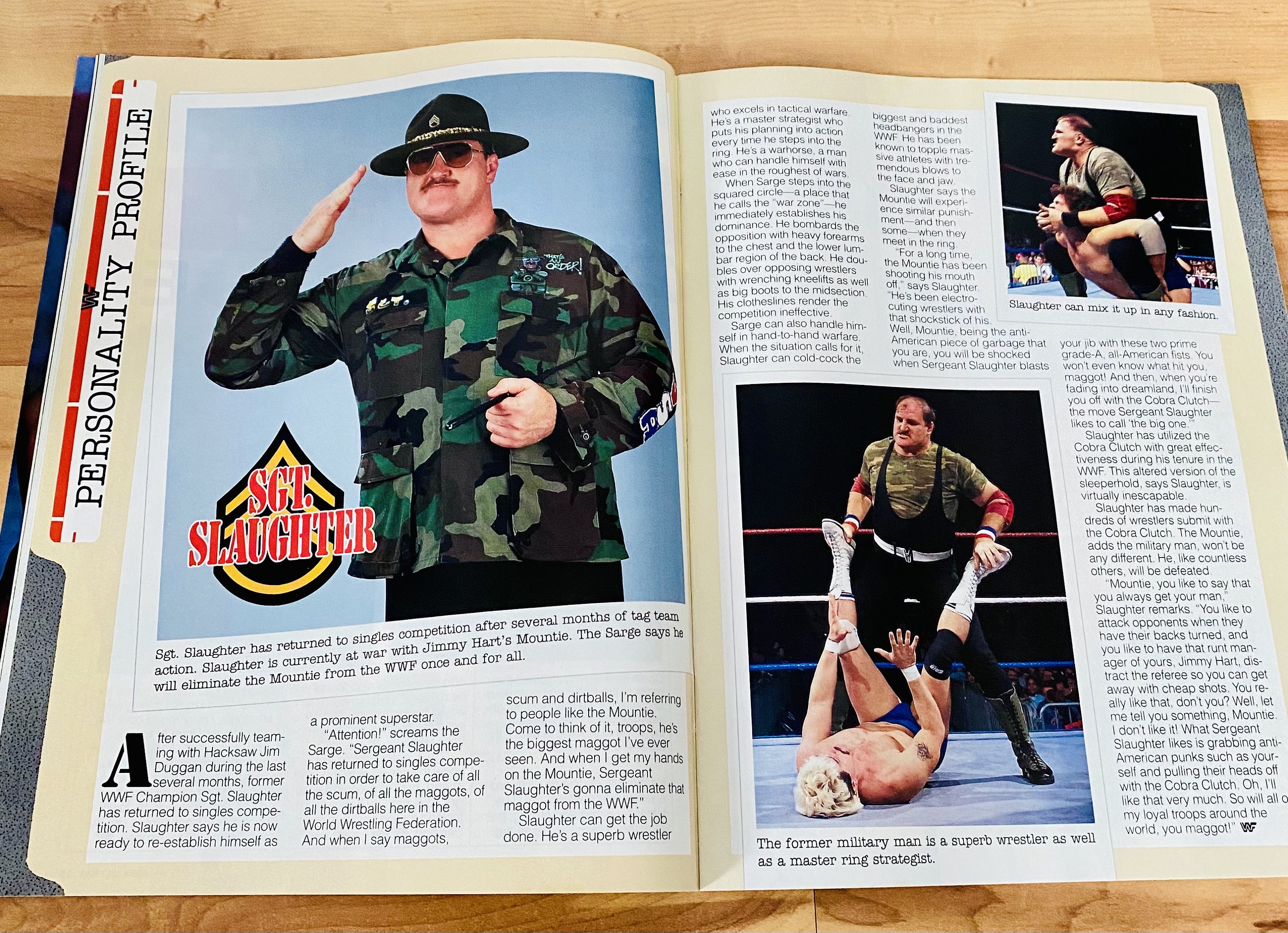 WWF Wrestling Magazine July 1992 Ultimate Warrior Iconic Cover WWE NM ...