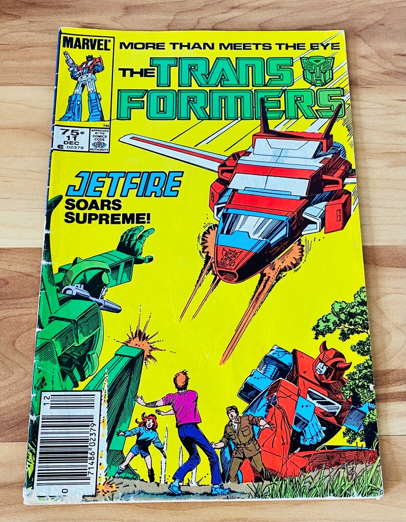 The Transformers Series 1 11-marvel Comics-december 1985 Vintage - Etsy