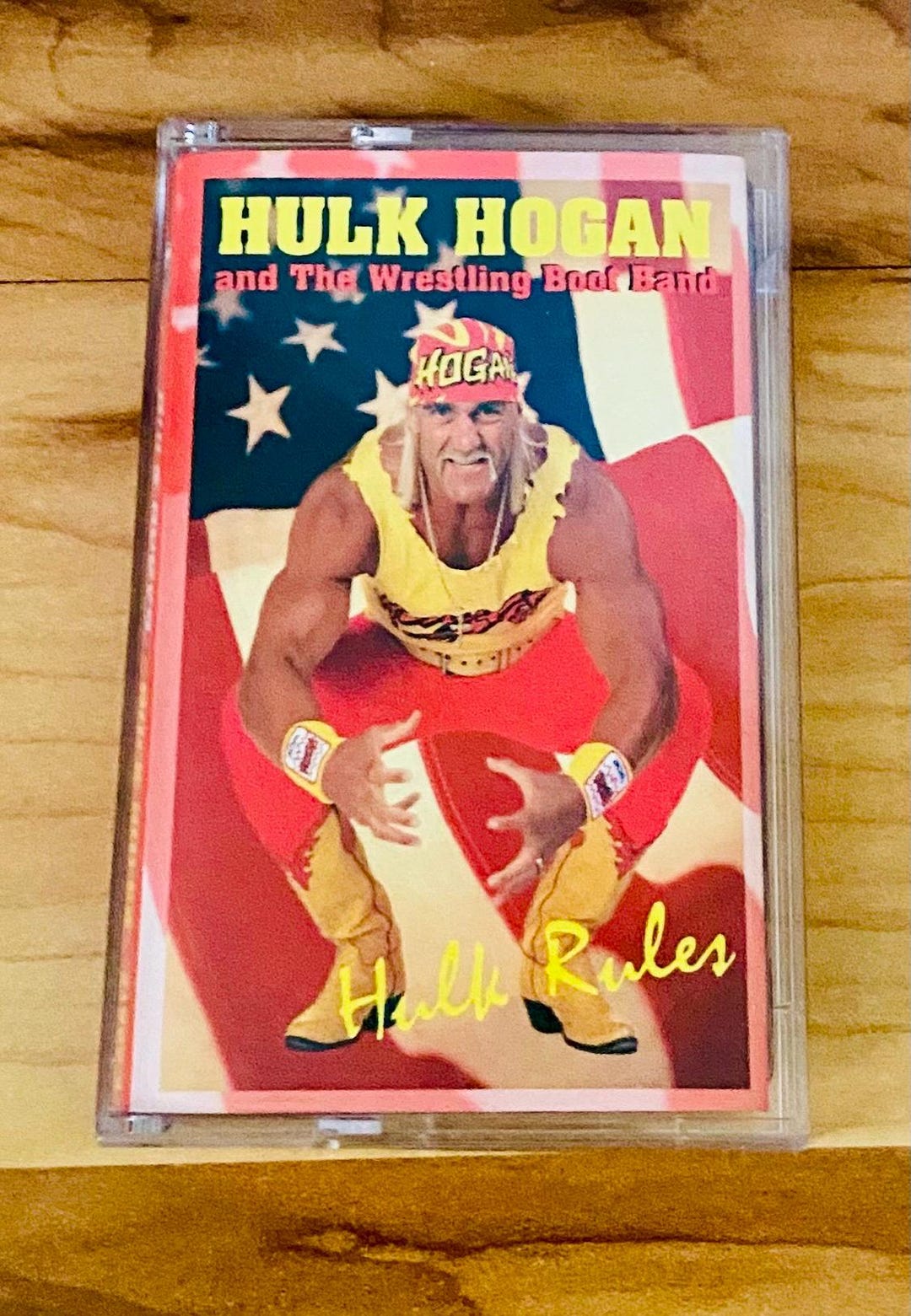 Hulk Hogan and the Wrestling Boot Band Cassette Tape Hulk Rules 1995 ...