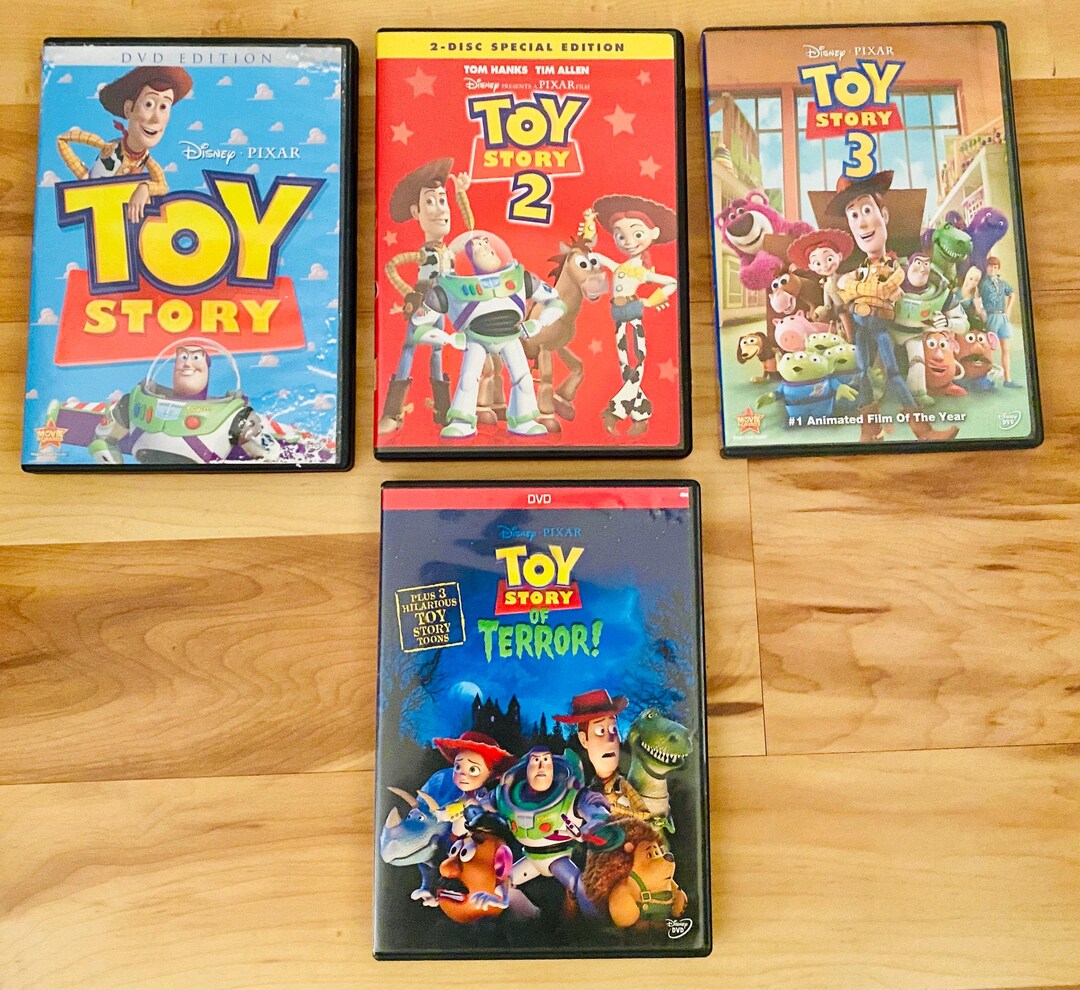 Disney TOY STORY 1 , 2, 3 and Toy Story of Horror Special Edition Toy ...