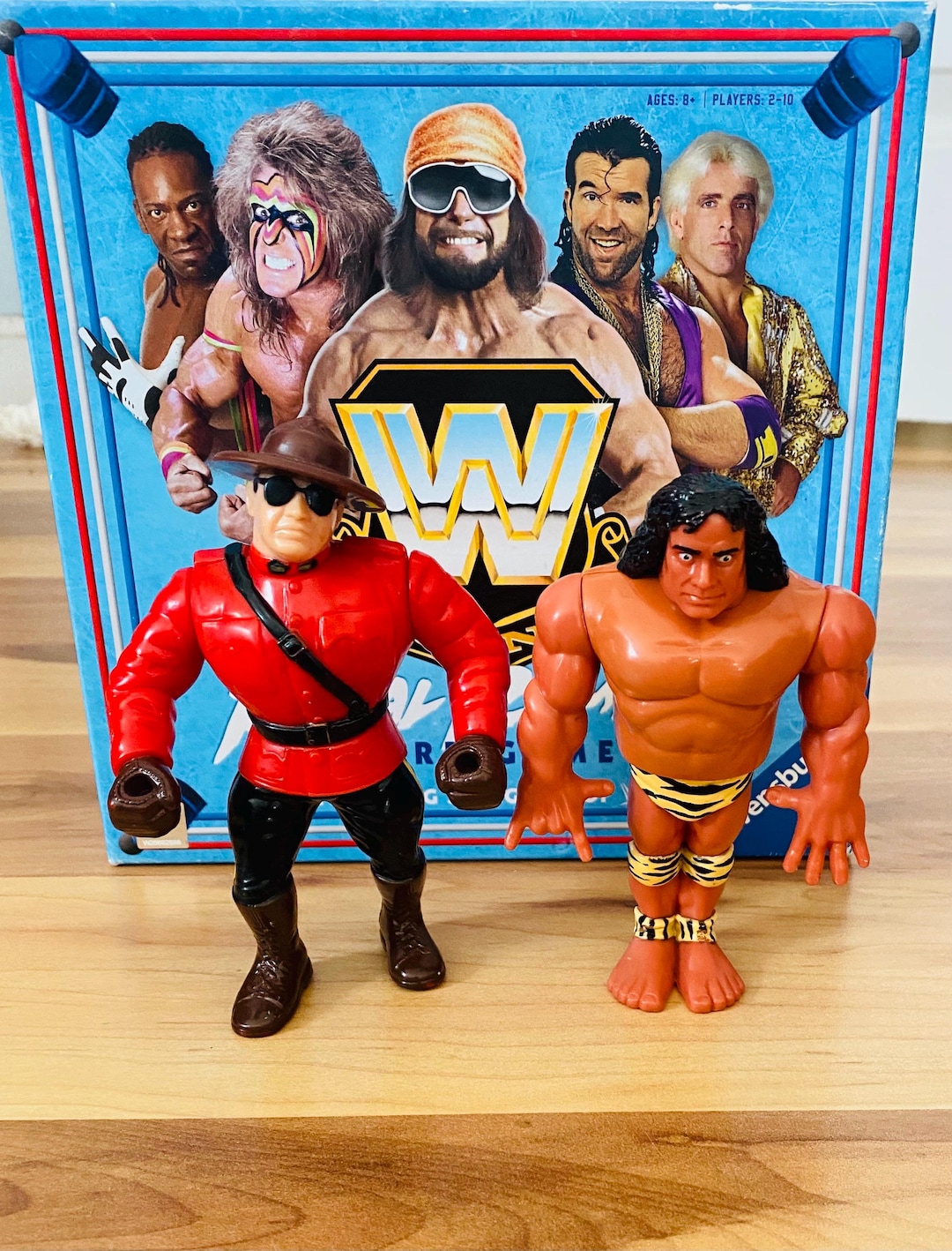 Hasbro WWF Vintage Figure Mountie & Superfly Jimmy Snuka WWE - Etsy