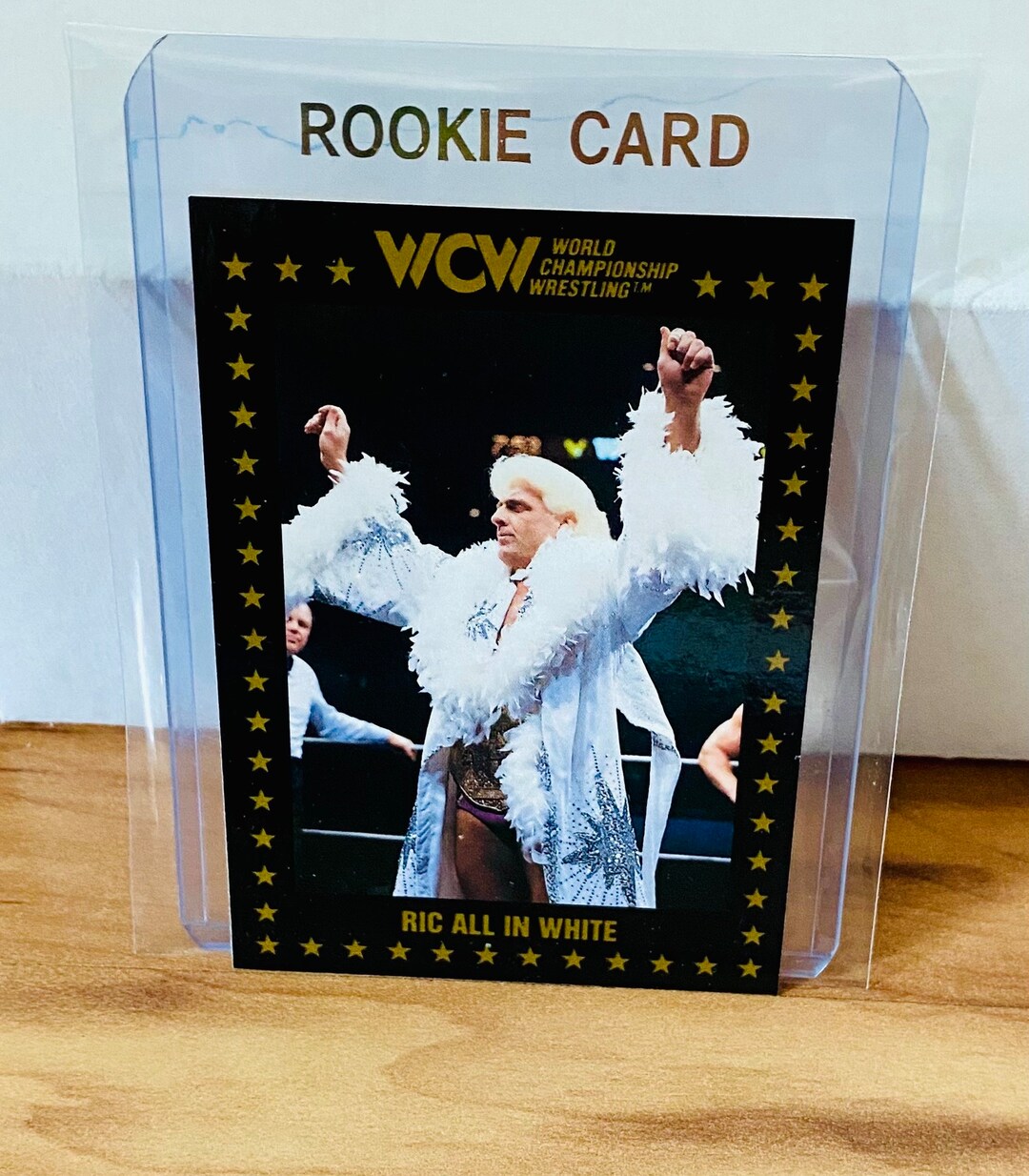 Ric Flair Rookie 1991 Championship Marketing WCW Wrestling Card 56 WWE ...
