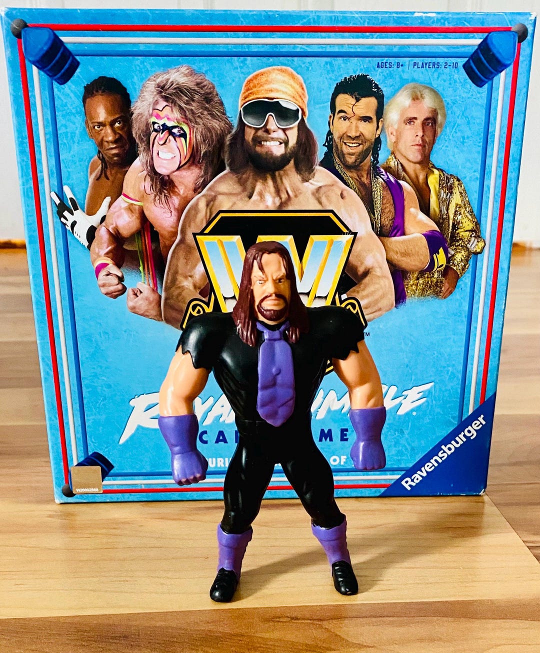 Undertaker Purple WWF Bend Ems Wrestling Action Figure WWE 1995 Rare NM ...