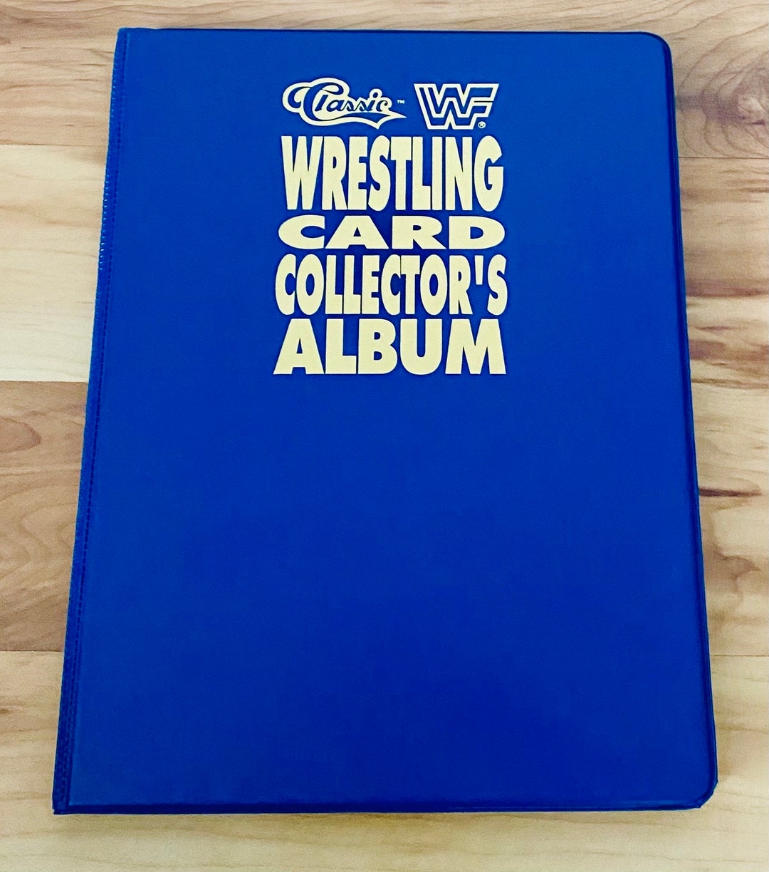1990 Classic WWF Wrestling Cards Collectors Album Complete Set NM - Etsy