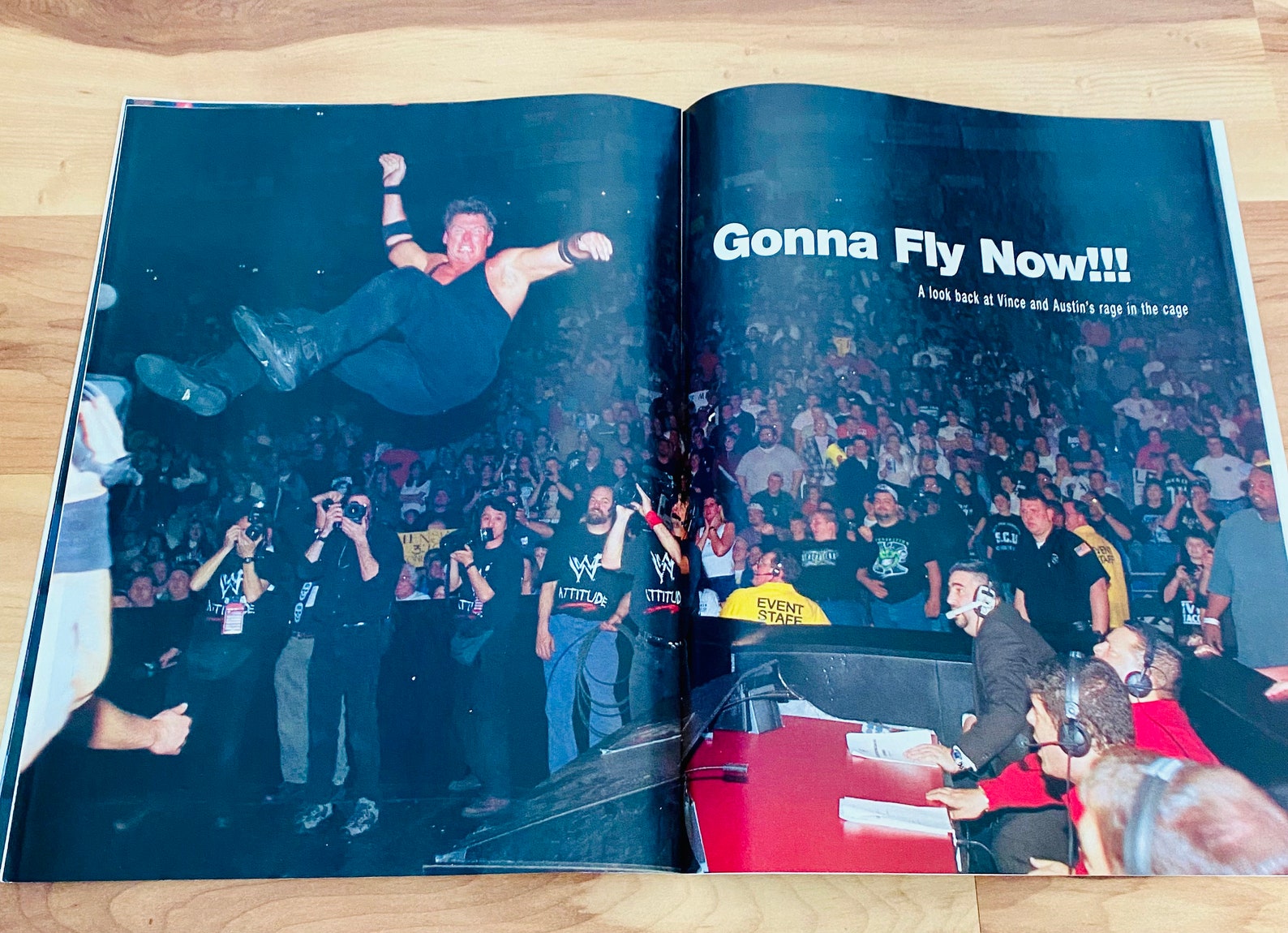 WWF RAW Magazine May 1999 Steve Austin Vince Mcmahon Cover W/ Divas ...