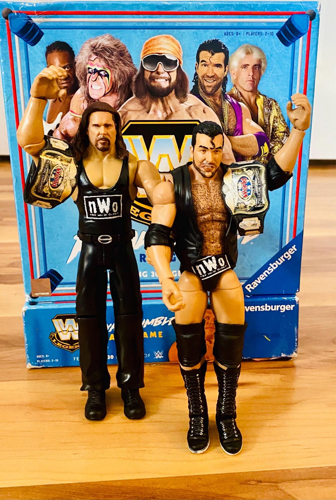 WWE Kevin Nash Scott Hall NWO Outsiders Mattel Elite Figures With Tag ...