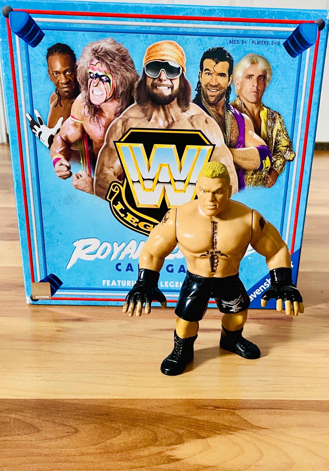 WWE Retro Series 1 Mattel Brock Lesnar WWF Hasbro Wrestling Figure NM ...