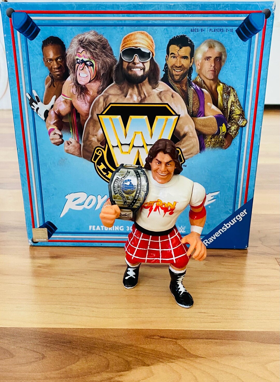 WWF Hasbro Rowdy Roddy Piper Figure Series 2 WWE Wrestling Action ...