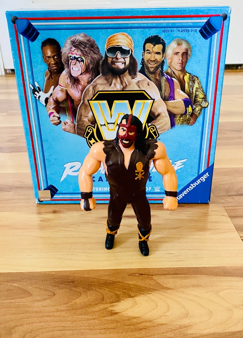 WWF Bend Ems Mankind 1997 WWE Wrestling Action Figure Just Toys Vintage ...