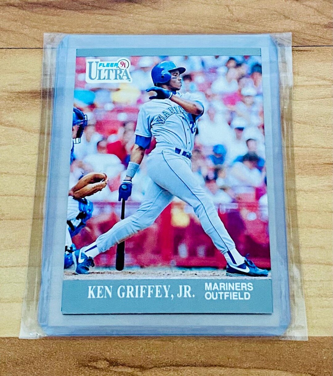 Ken Griffey Jr 91’ Fleer Ultra Baseball Card #336 Near Mint - Etsy