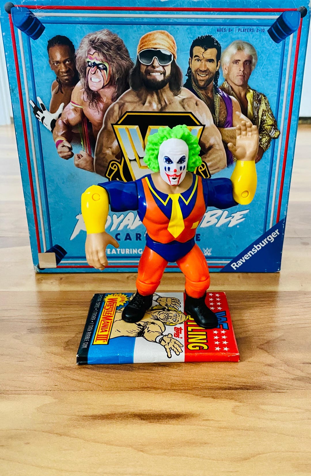 WWE Retro Doink the Clown Mattel Action Figure Hasbro WWF Mint - Etsy