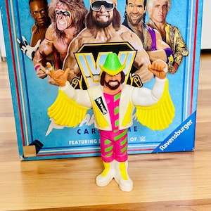 Macho Man Randy Savage WWF Hasbro Series 5 Wrestling Figure Excellent ...