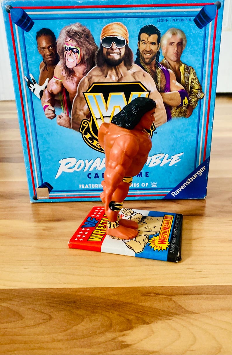 WWF Hasbro Superfly Jimmy Snuka Action Figure Vintage Series 2 Mint - Etsy
