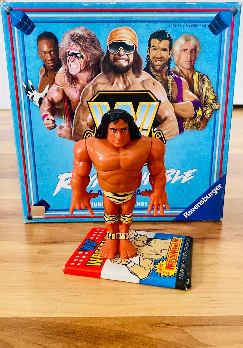 WWF Hasbro Superfly Jimmy Snuka Action Figure Vintage Series 2 Mint - Etsy