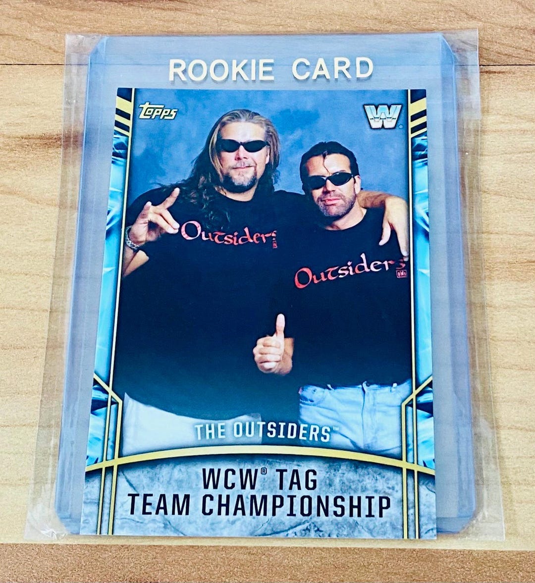 The Outsiders WCW Tag Team Championship 2017 Topps Legends of WWE #6 ...