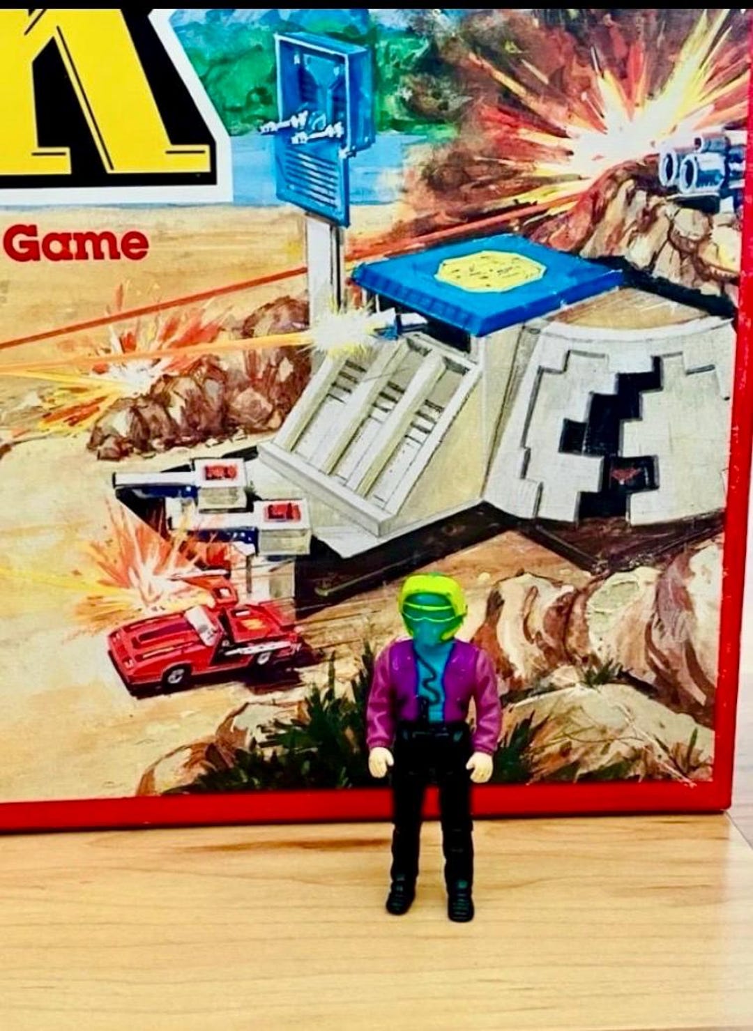 RARE 1980s MASK Buddy Hawks Action Figure – Complete With Original MASK ...