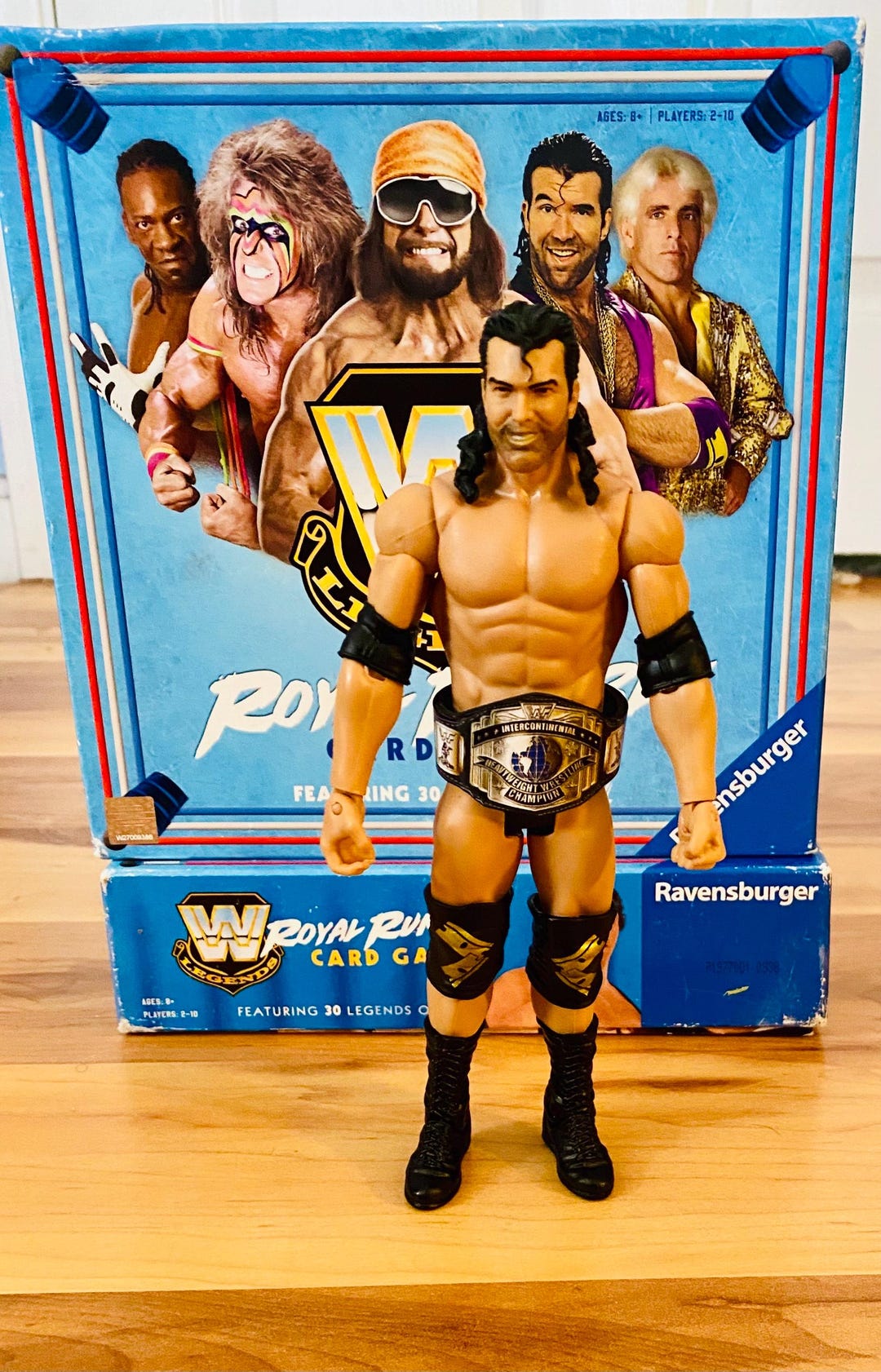 WWE Razor Ramon Wrestlemania Wrestling Action Figure W/ Belt Rare WWF ...