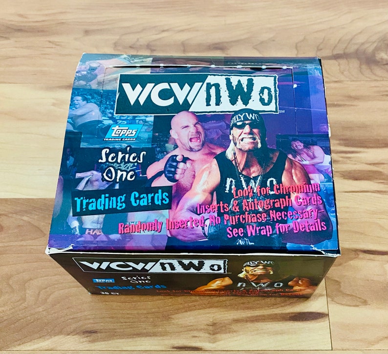 1998 Topps WCW NWO Series 1 Wrestling Cards in Original Box Open Box ...