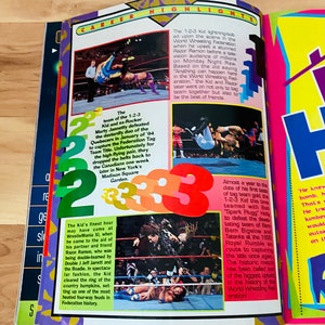 WWF Magazine October 1995 Bret Hart Cover With Razor Ramon Cutout ...