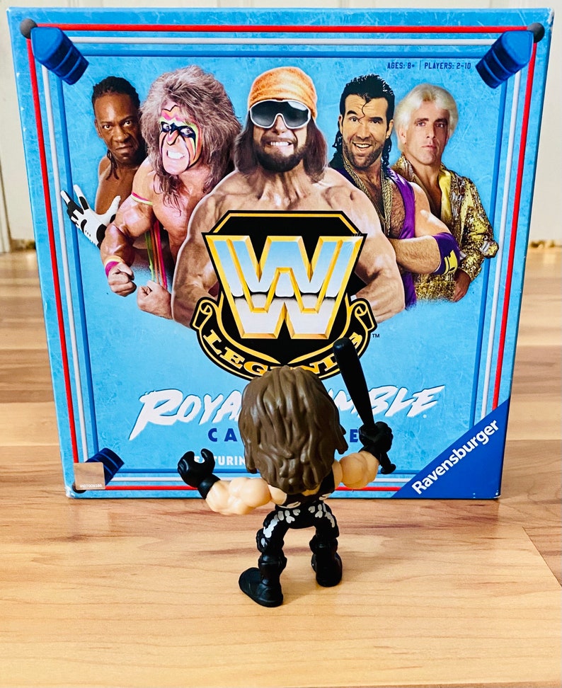 Sting Micro Brawler Figure WWF WWE Wrestling With Bat Rare - Etsy
