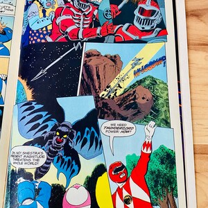 Mighty Morphin Power Rangers Issue 1 Comic Book 1994 Rare NM - Etsy