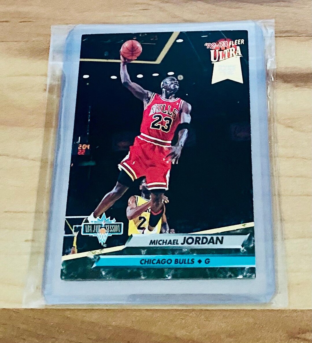 MICHAEL JORDAN NBA Jam Session 1992-93 Fleer Ultra #216 Chicago Bulls ...