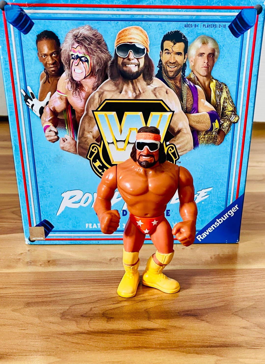 Macho Man Randy Savage Vintage WWF Hasbro Wrestling Figure WWE NM - Etsy