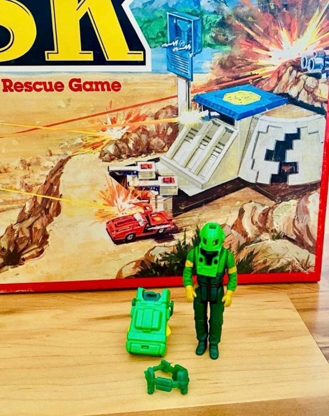 Super Rare 1980s MASK Matt Trakker Action Figure Variant + Accessories ...