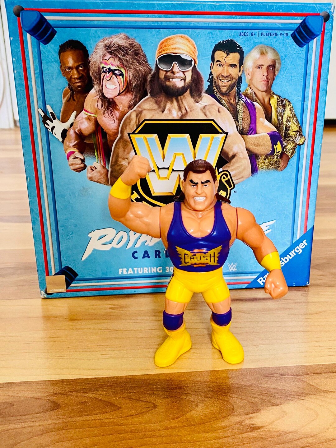 Crush WWF Hasbro Vintage Wrestling Figure Series 7 WWE 1993 Toys Rare ...