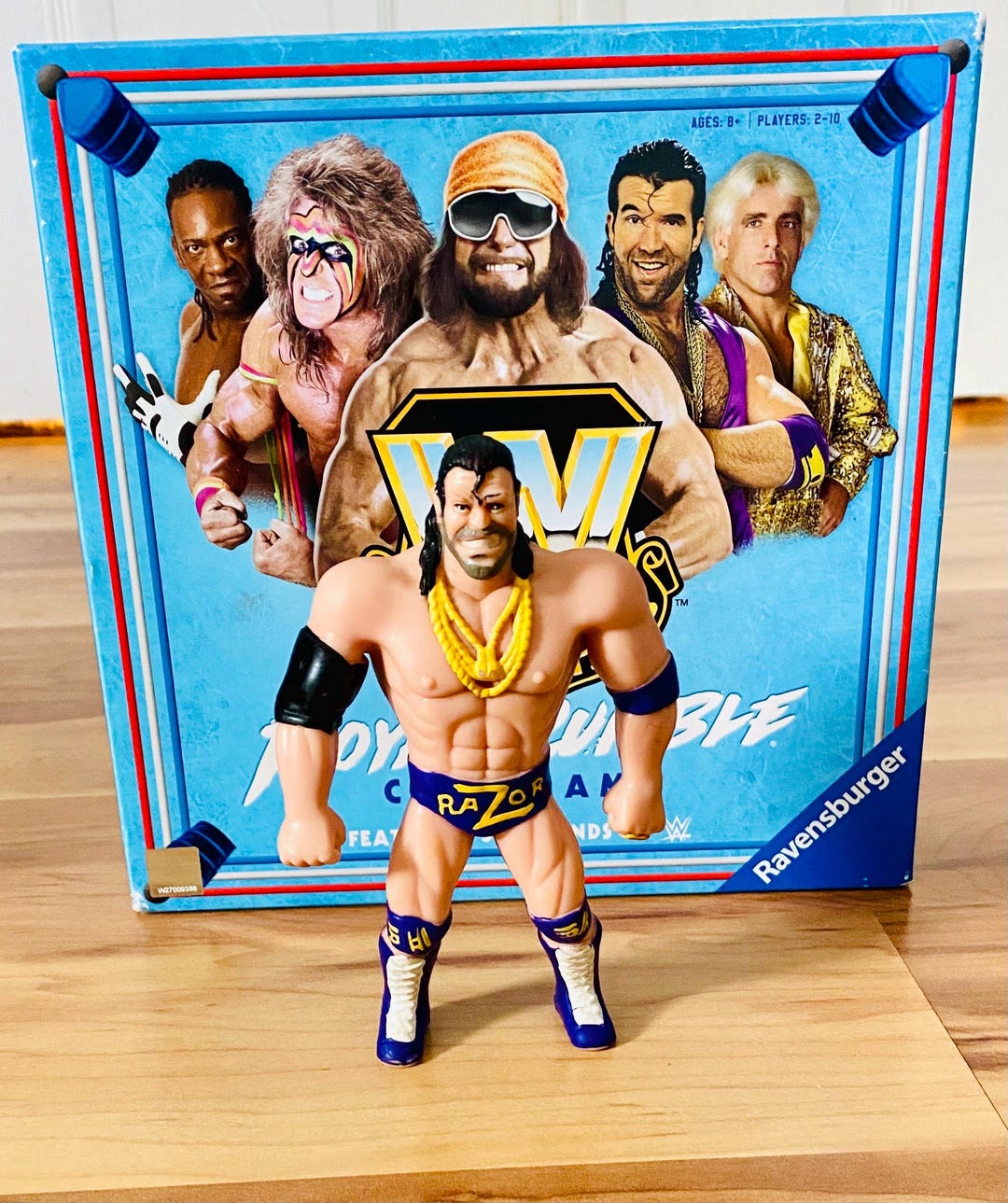 Razor Ramon WWF Bend Ems Series 1 Just Toys Wrestling Figure Toy WWE NM ...