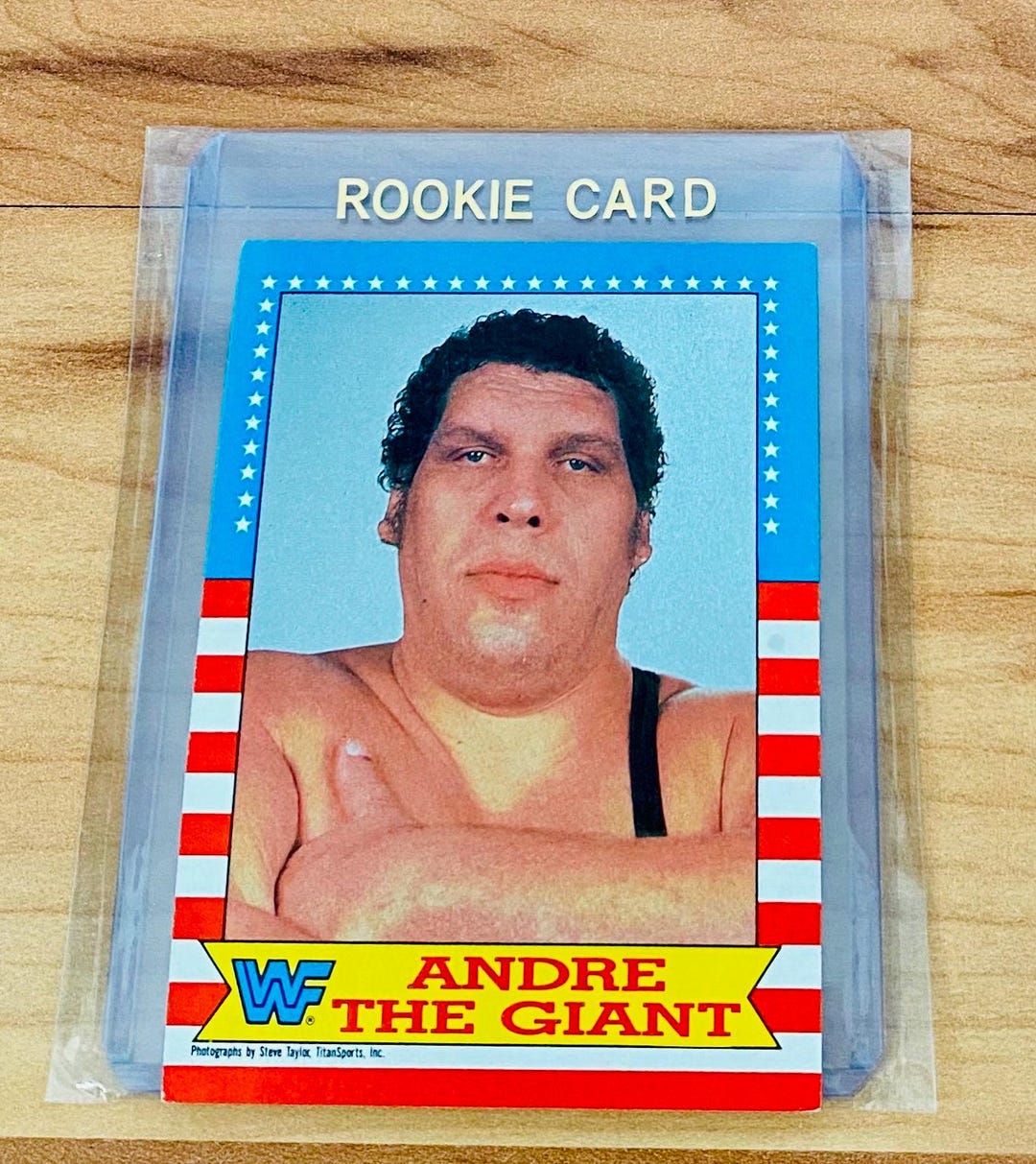 Andre the Giant Rookie Vintage 1987 Topps WWF Wrestling Card #2 WWE - Etsy