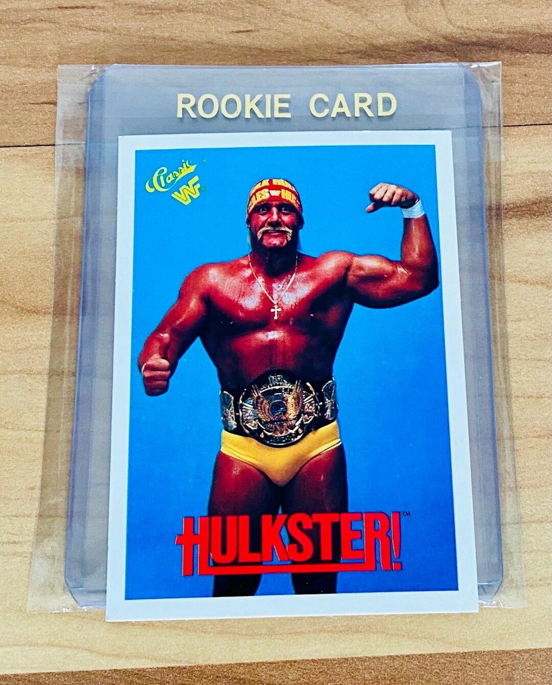Hulk Hogan Vintage Rare 1990 Classic WWF Wrestling Card #125 WWE Mint ...