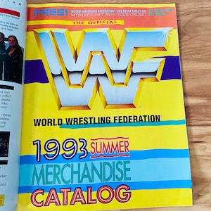 WWF Wrestling Magazine May 1993 Hulk Hogan Cover Andre Bret Hart WWE ...