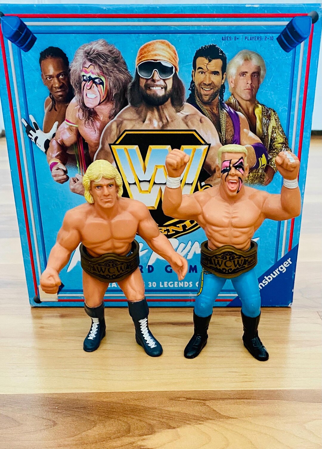 Ric Flair & Sting WCW Galoob Wrestling Figures Complete With Original WCW Belts - Etsy
