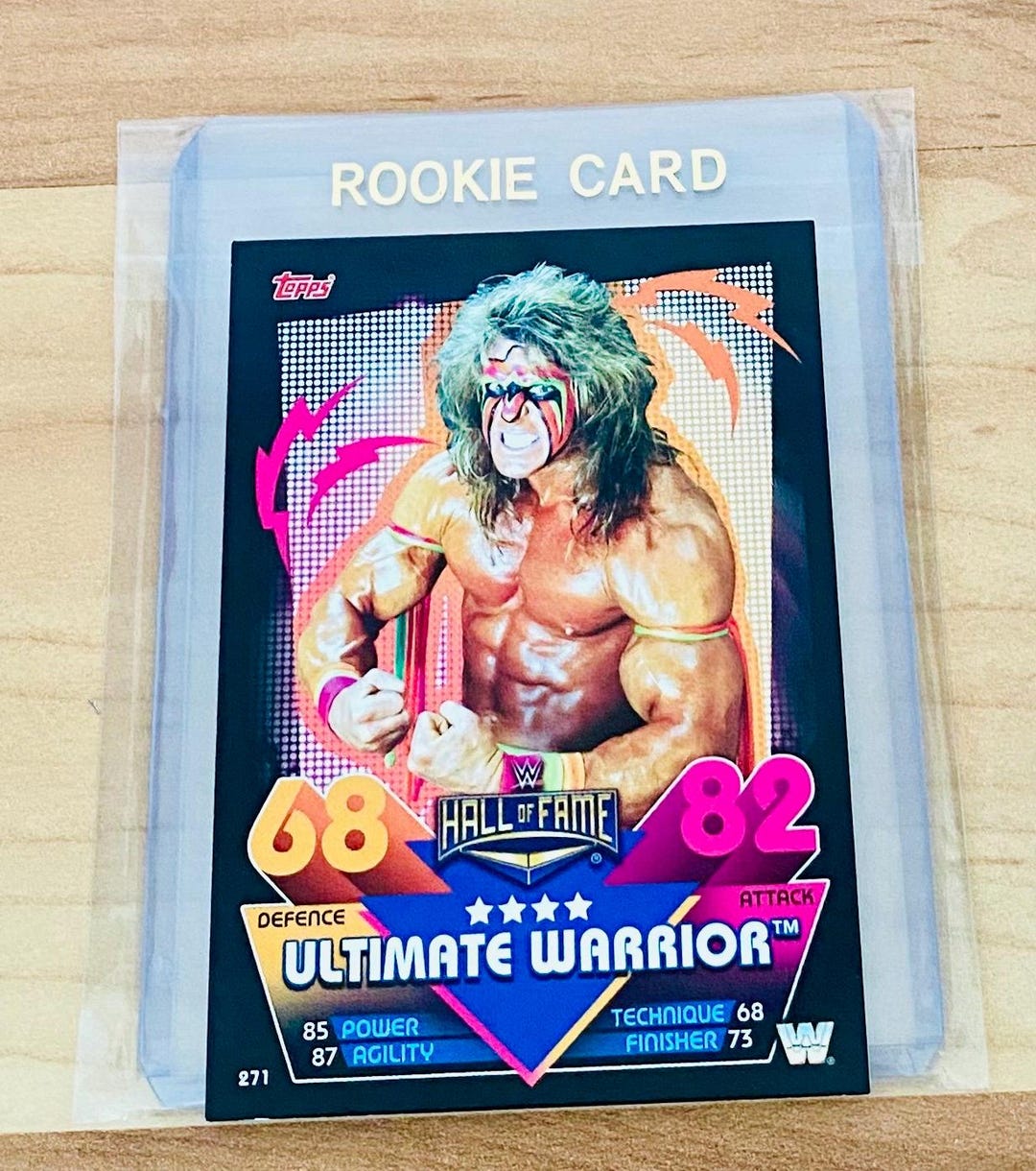 Ultimate Warrior Hall of Fame Legends 2020 Topps WWE Slam Attax Card ...