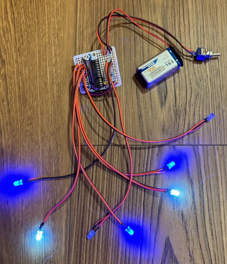 Star Wars Edition 7 LED Pattern Blinker (improved Adjustable Blink Rate ...