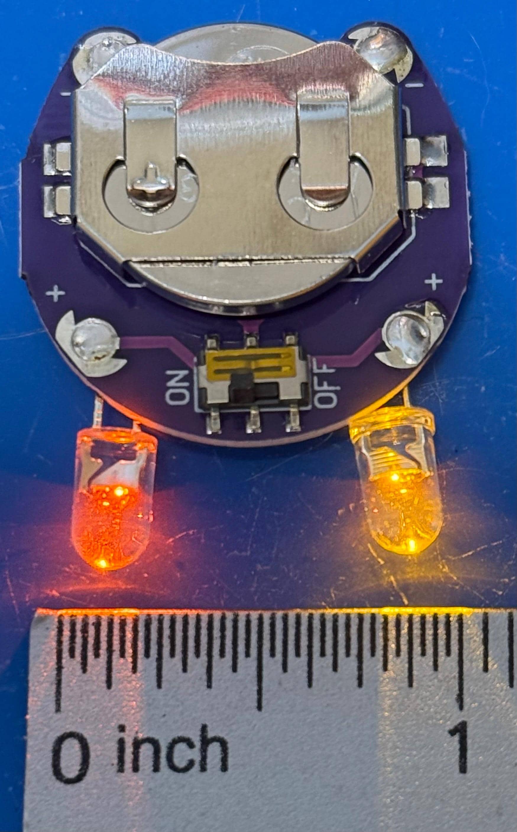 Flickering Fire Effect Leds (CR2032 Battery Not Included) - Etsy