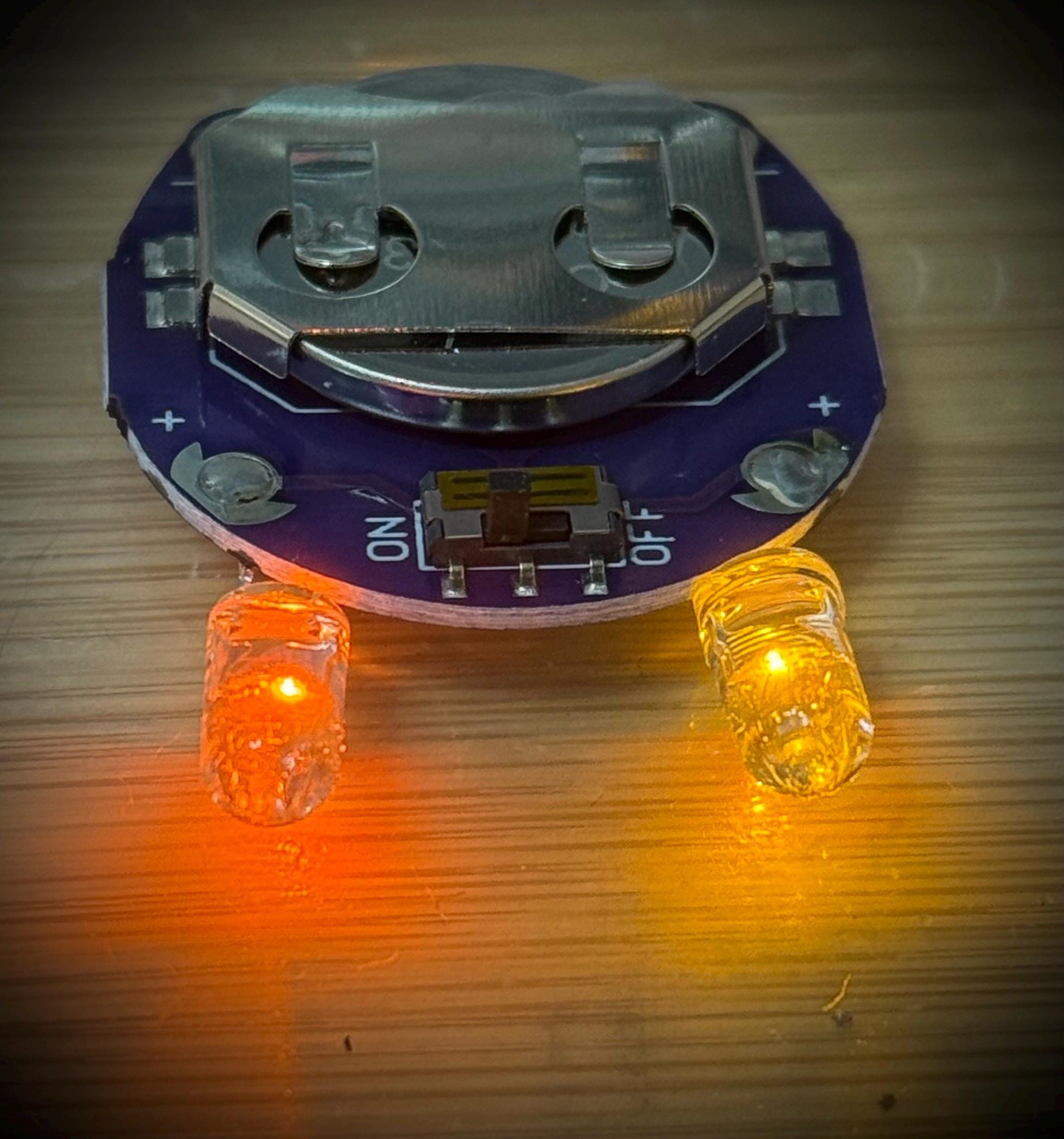 Flickering Fire Effect Leds (CR2032 Battery Not Included) - Etsy