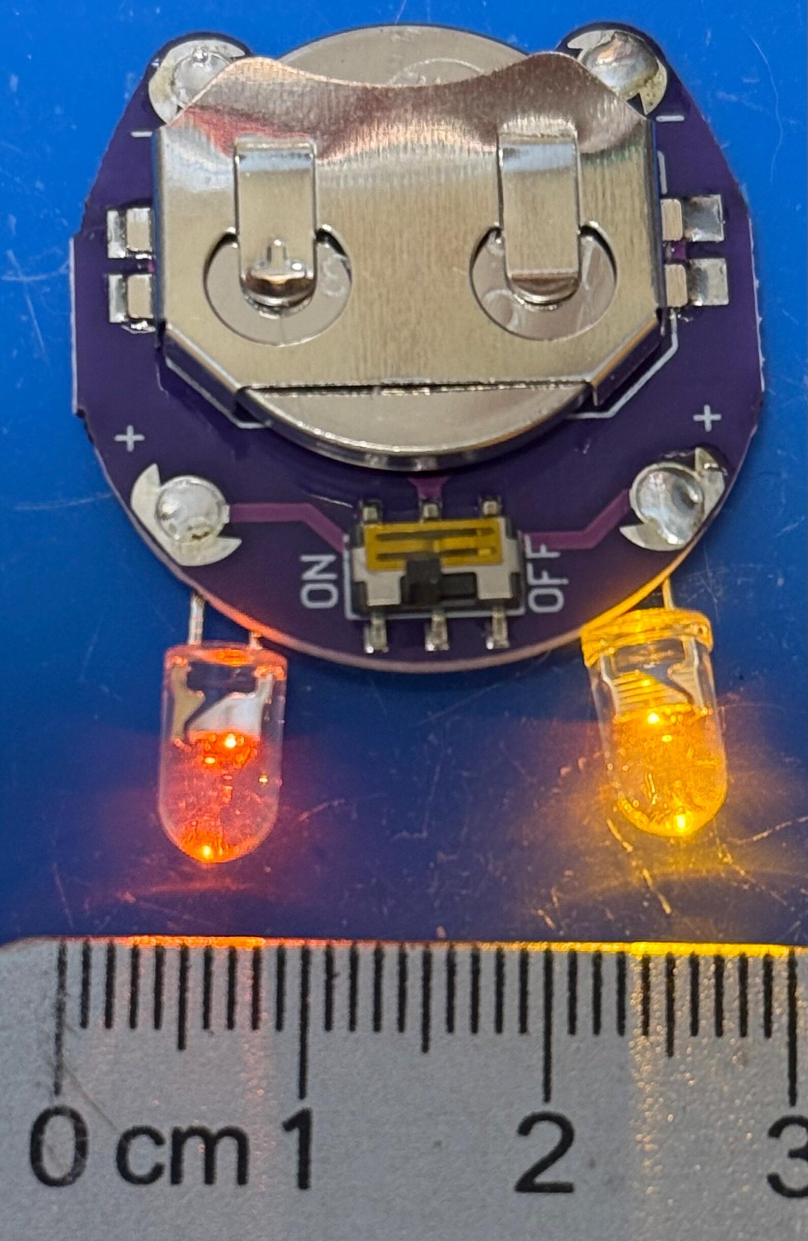 Flickering Fire Effect Leds (CR2032 Battery Not Included) - Etsy