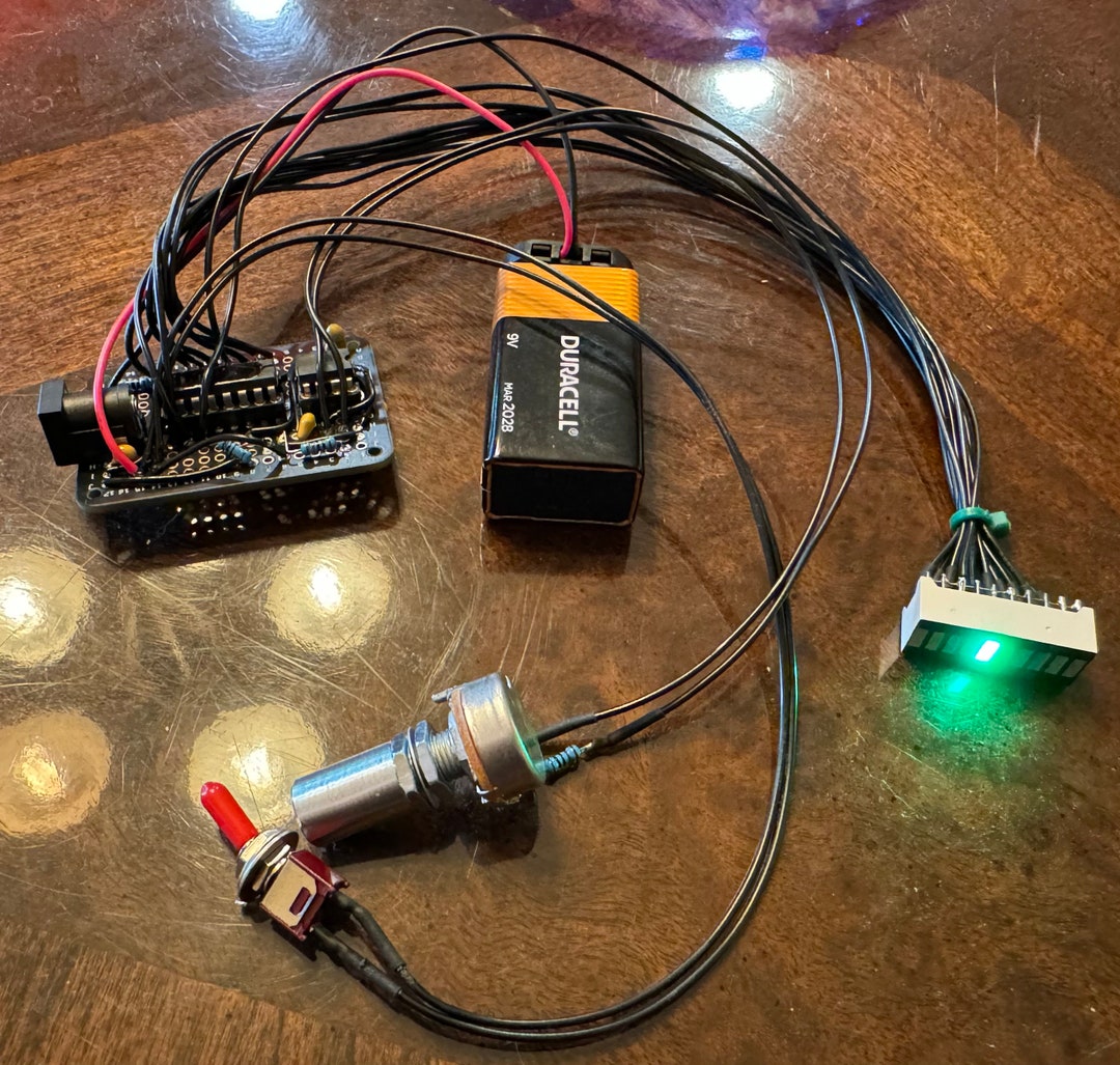 Green Scanning LED 10 Segment Bargraph Display - Etsy