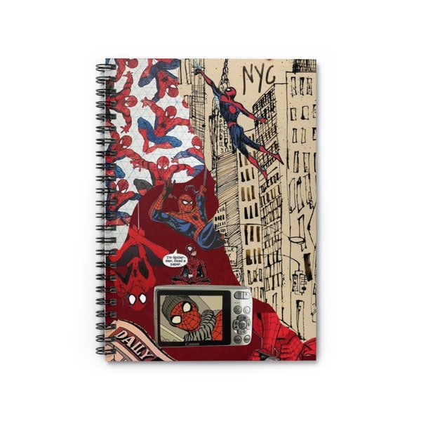 Spiderman Journal - Etsy