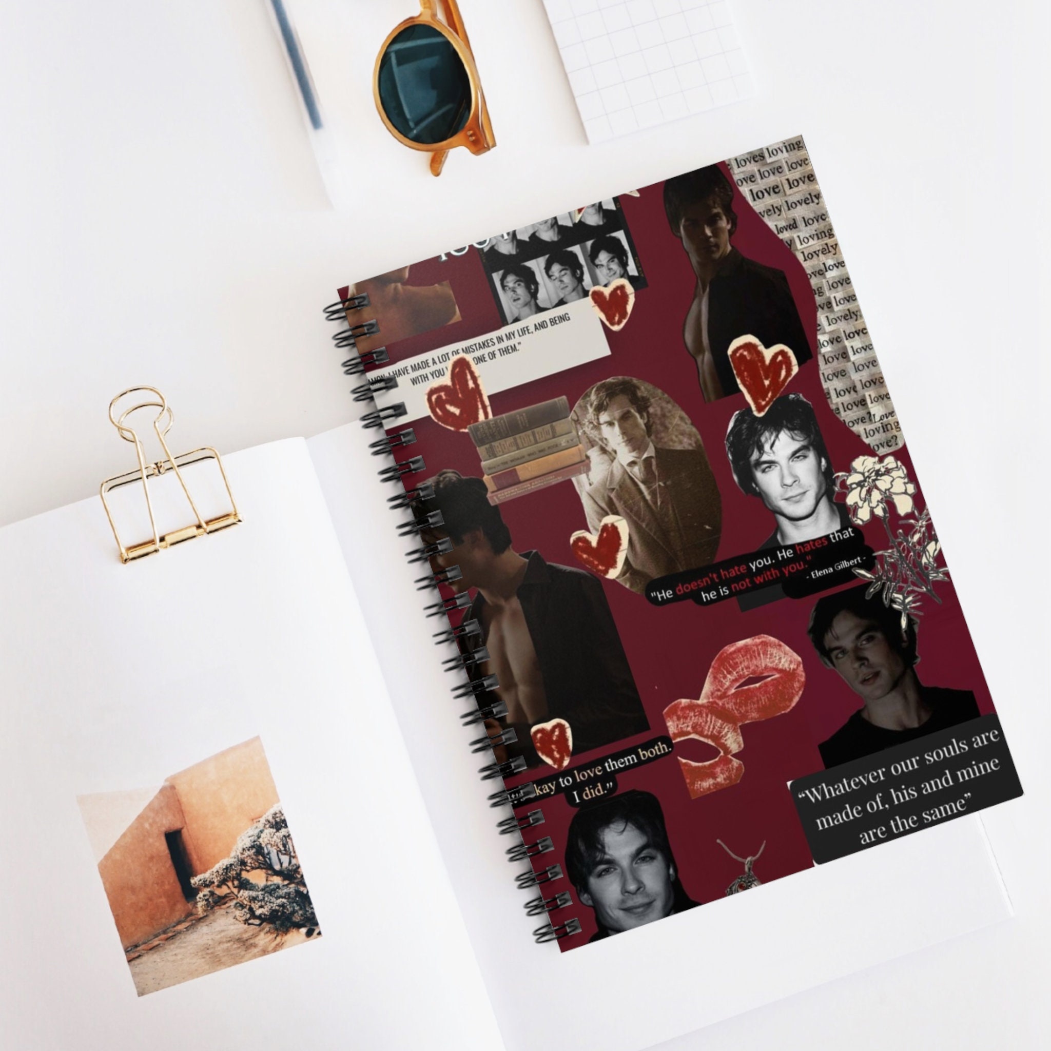 Damon Salvatore Journal | TVD - Etsy