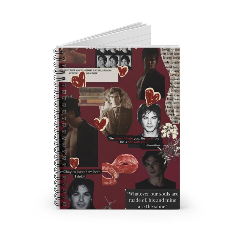Damon Salvatore Journal TVD - Etsy