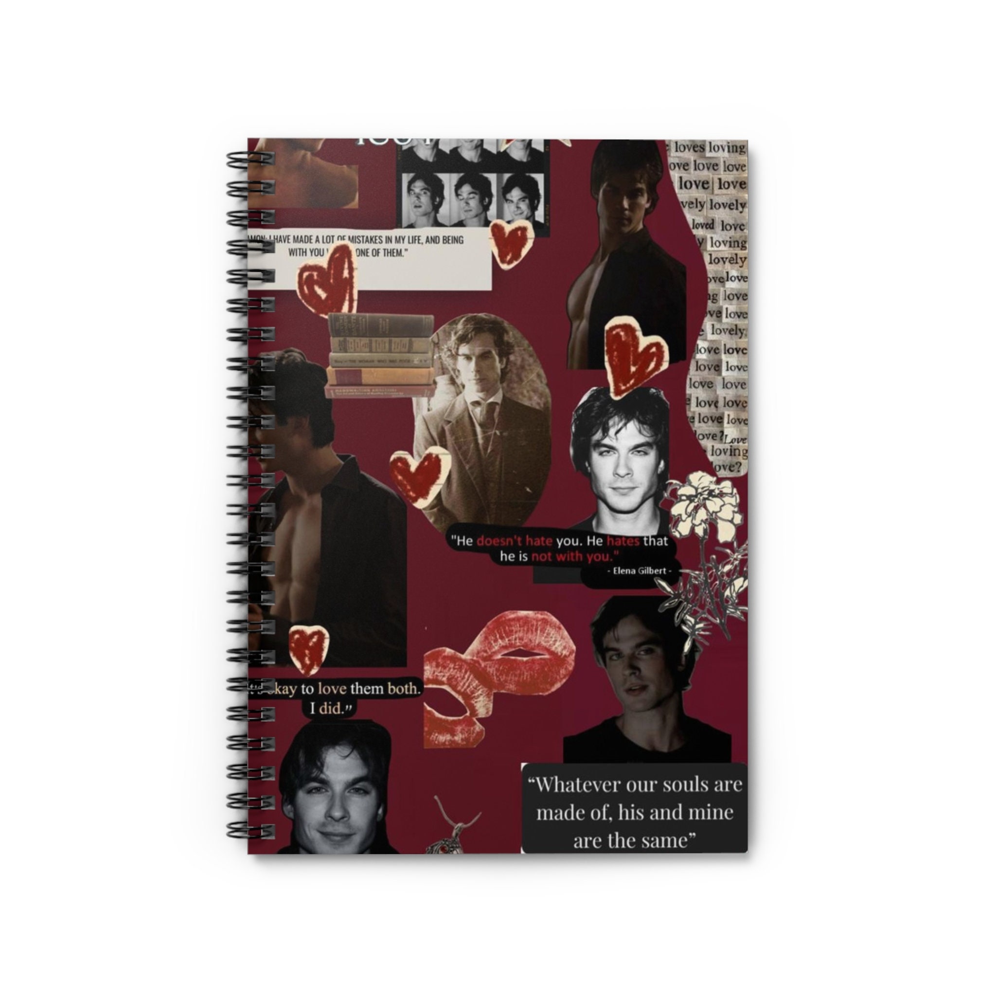 Damon Salvatore Journal | TVD - Etsy
