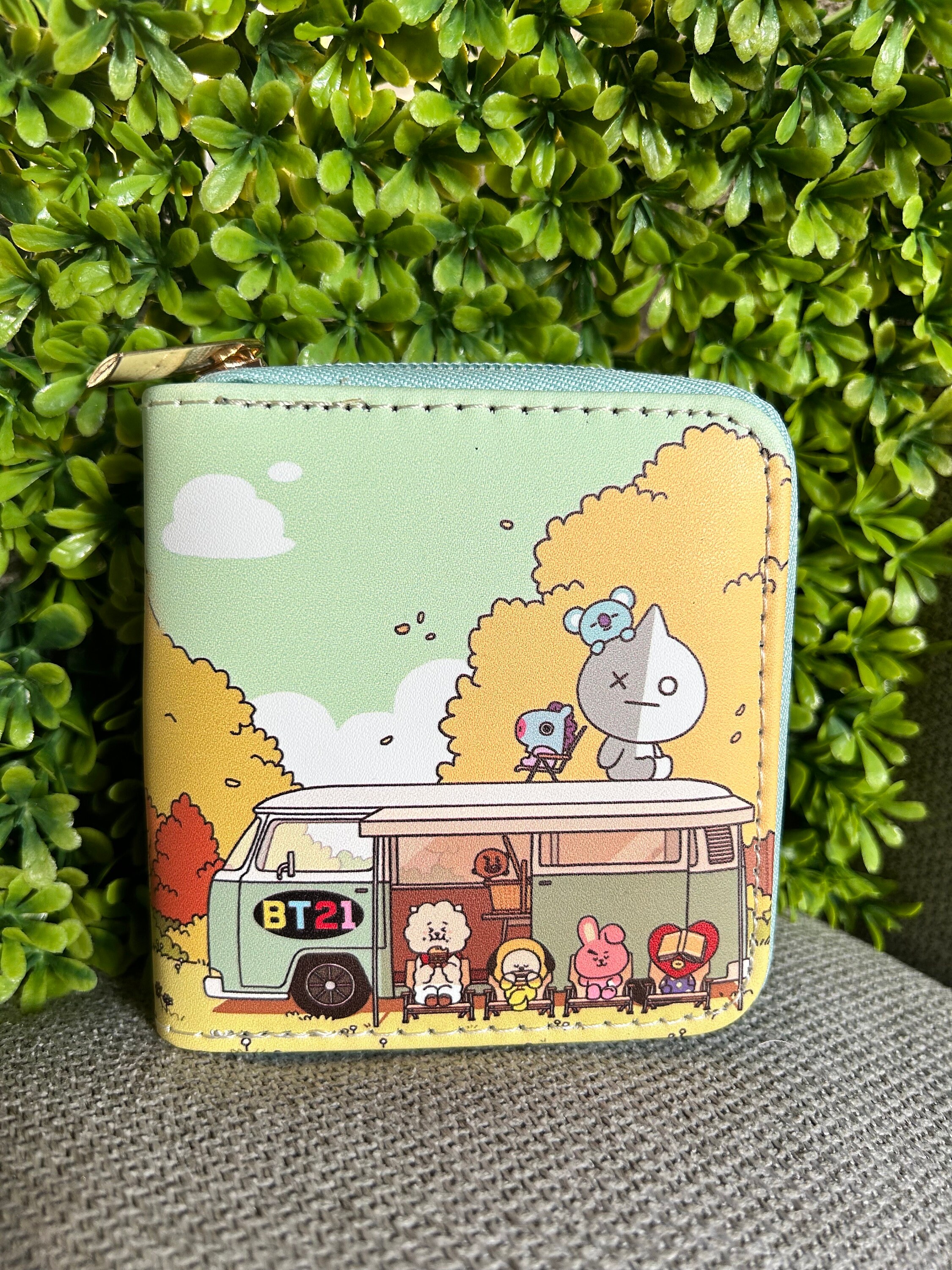 Super Cute BTS/BT21 Wallet - Etsy