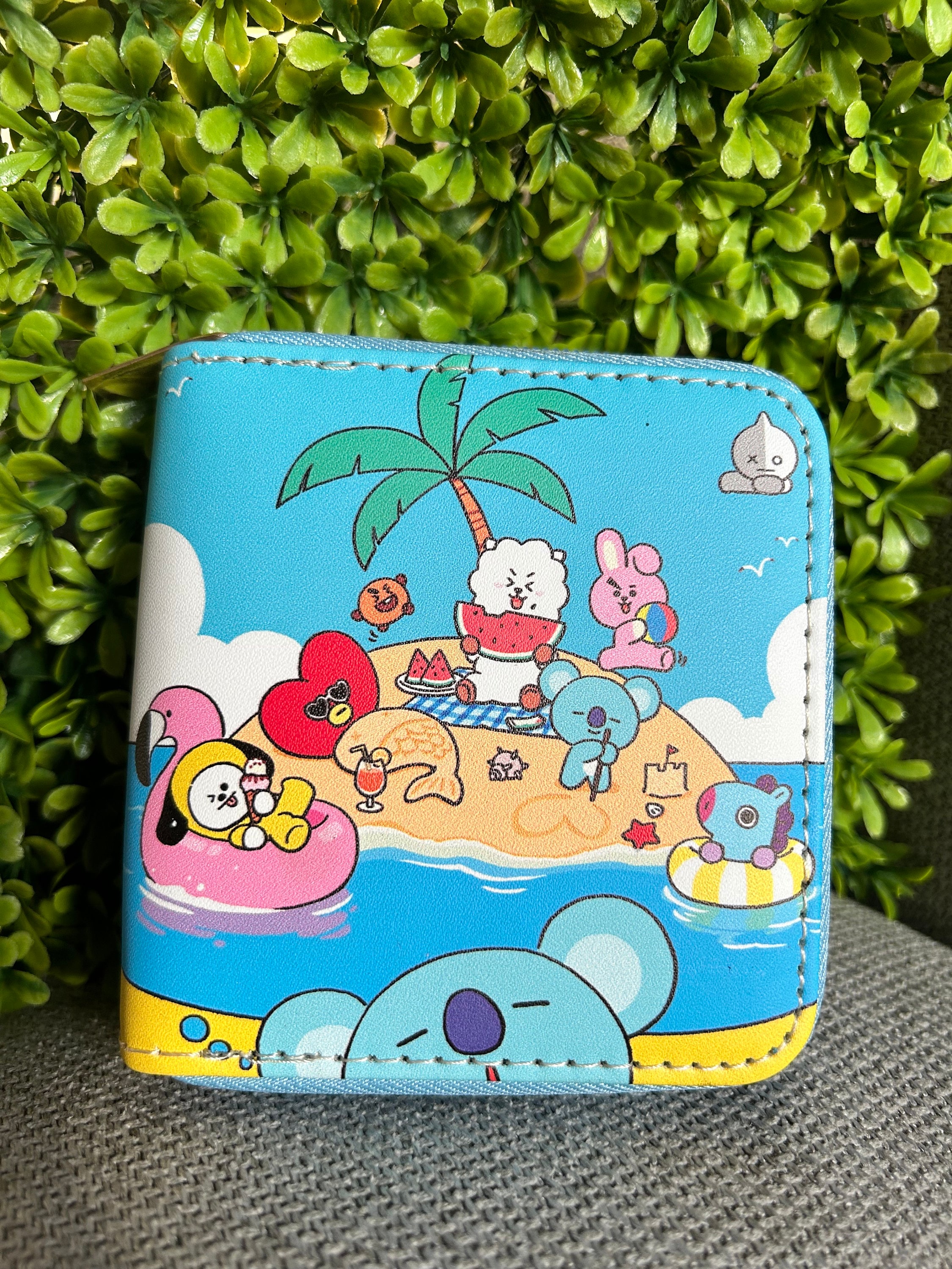 Super Cute BTS/BT21 Wallet - Etsy