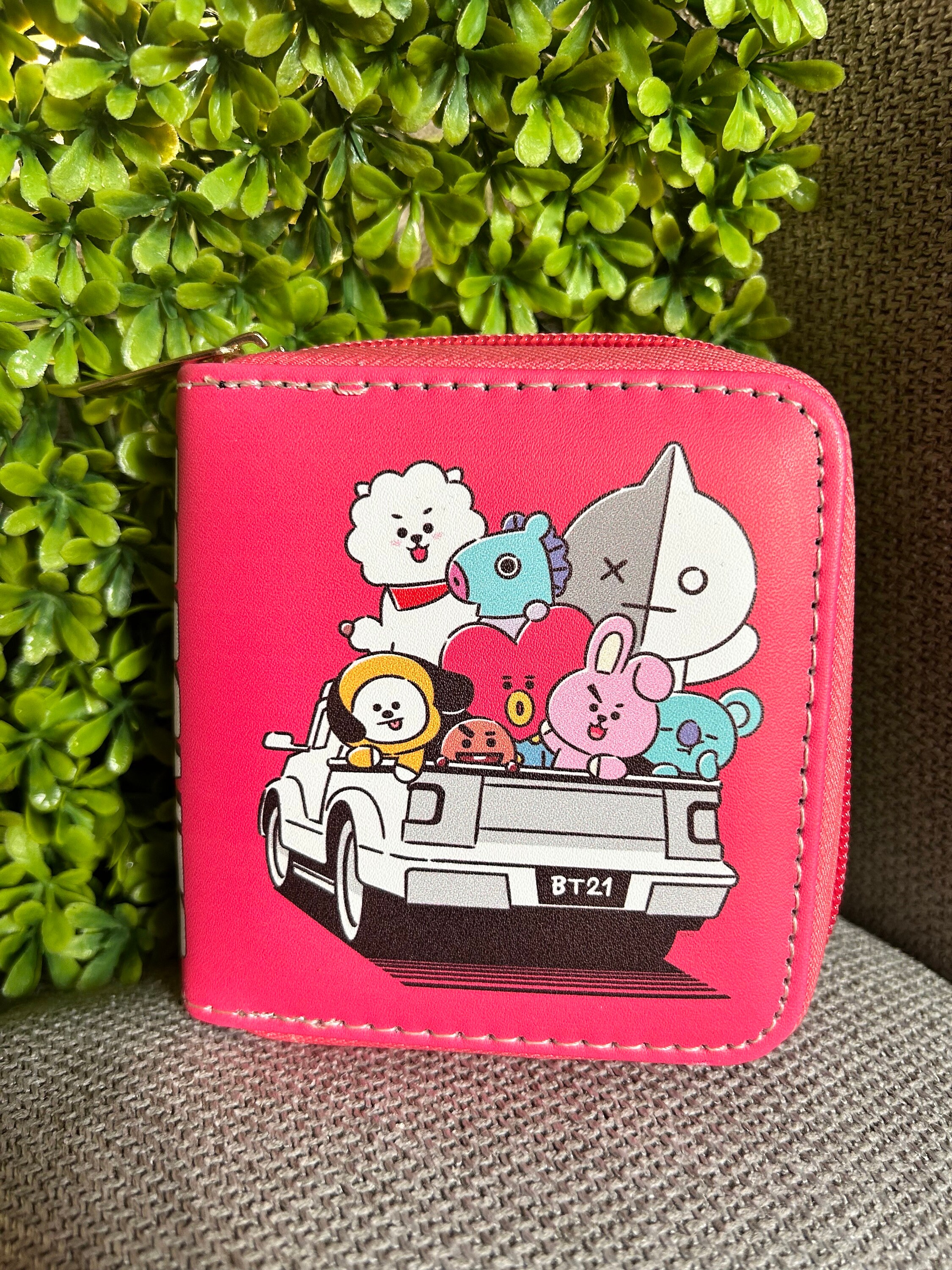 Super Cute BTS/BT21 Wallet - Etsy